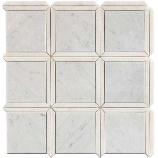 Marble Mosaic Tile | Hexagon, Floral, Arabesque, More! – Translation ...
