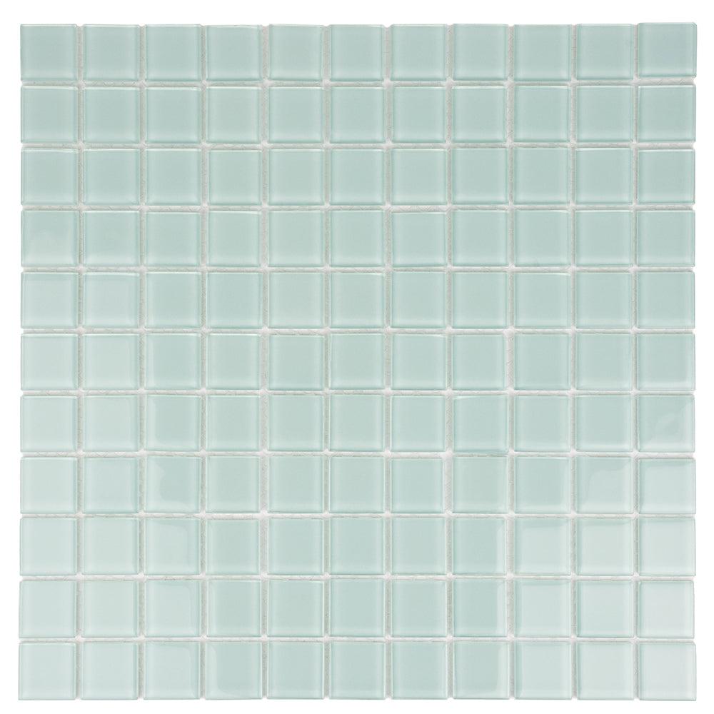 Glacier Breeze 1X1 Polished Glass Tile Sample Swatch | Free Shipping on ...