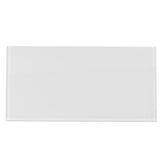Glacier Pure White 8X16 Polished Glass Tile | Tile Club