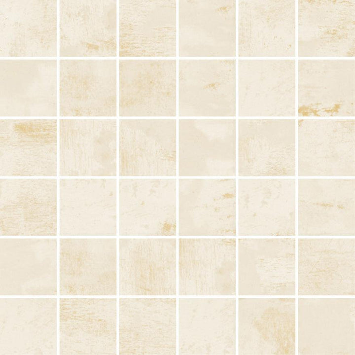 Gilded Age Ivory Porcelain Mosaic | Tile Club