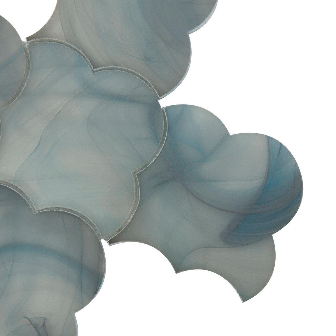 Sea Glass Cloud Blue Mosaic Tile | Online Tile Store with Free Shipping ...