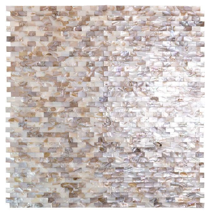 Seashell Dreams Brick Mosaic Tile | Tile Club