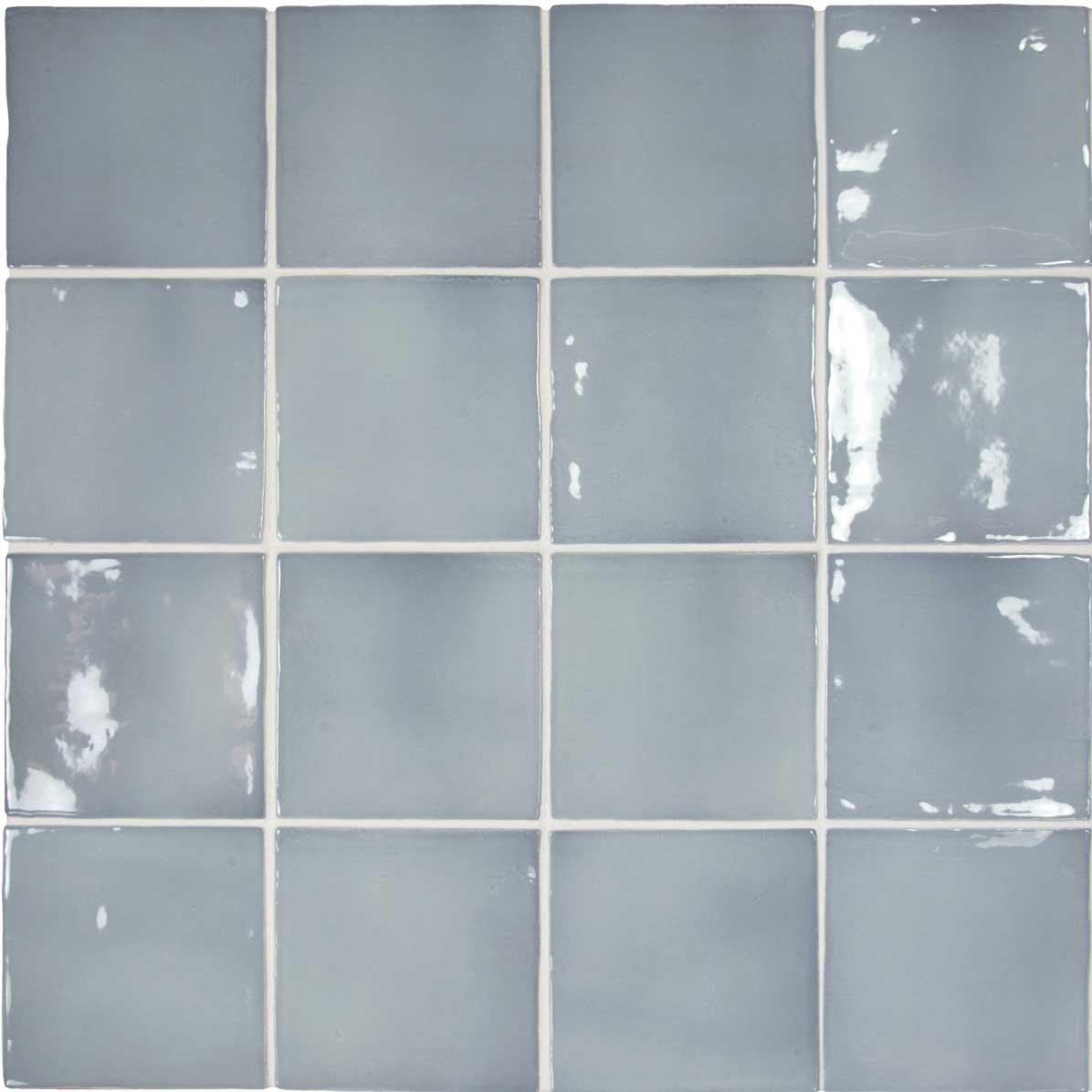 Lake Moon Glazed Ceramic Tile 4x4 Square | Tile Club