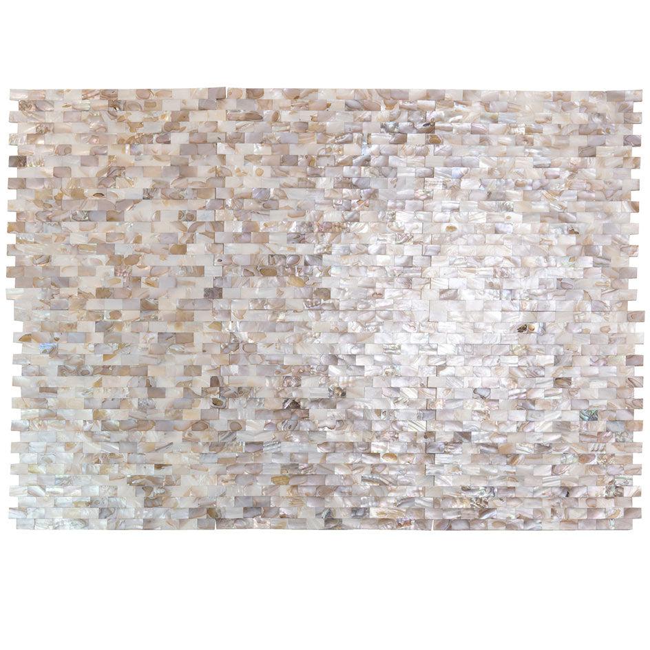 Seashell Dreams Brick Mosaic Tile | Tile Club