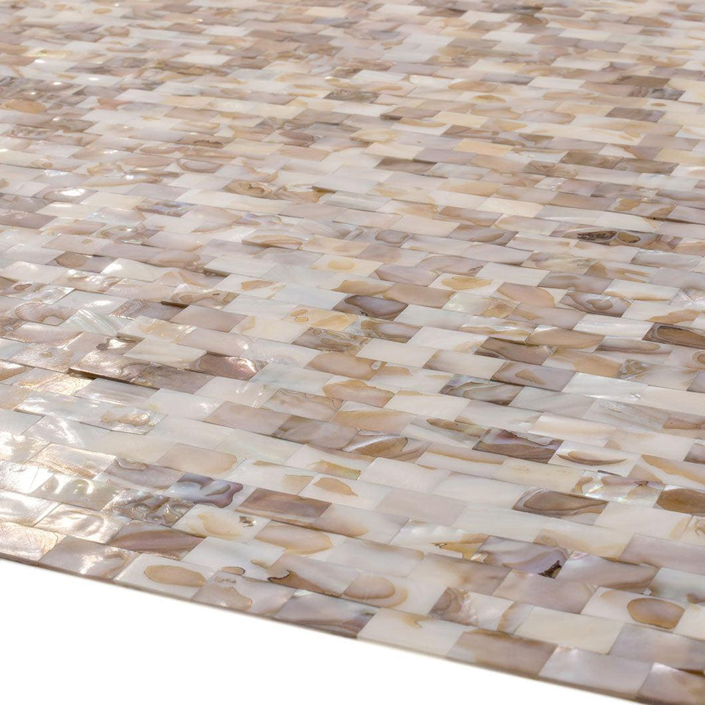 Seashell Dreams Brick Mosaic Tile