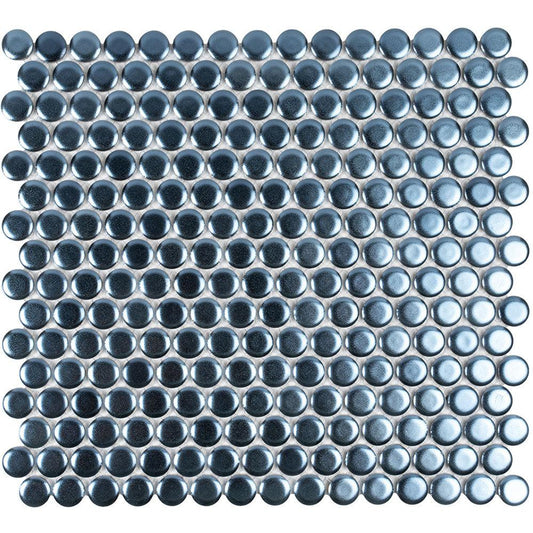 Porcelain Penny Round Tile - Buttons | Tile Club