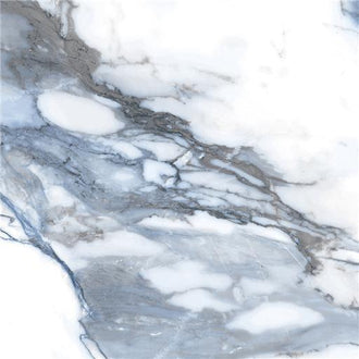 Square Crash Blue 24x24 Matte Porcelain Tile | Happy Floors