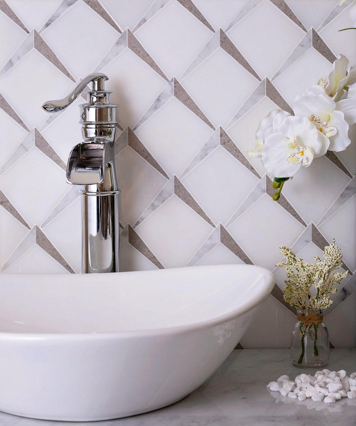 Arrowhead Marble Mosaic Tile | Online Tile Store with Free Shipping on ...