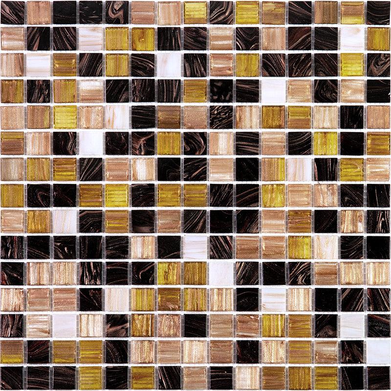 Assorted Chocolates Mixed Squares Glass Tile | Kitchen Backsplash ...