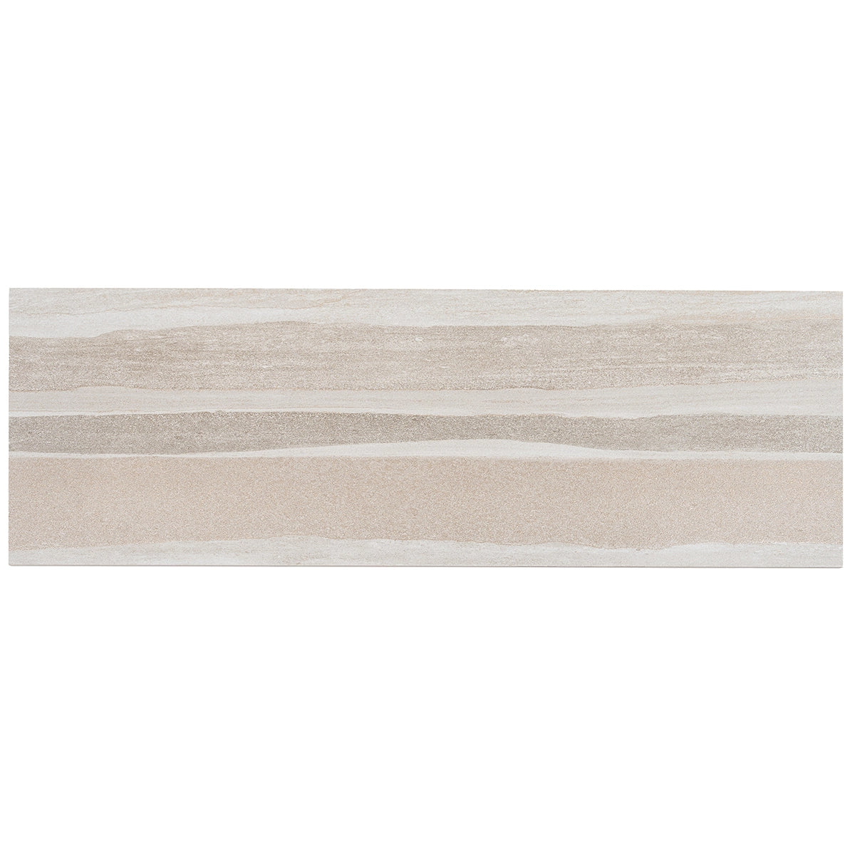 Dunescape Deco Beige 12x36 Large Format Ceramic Tile | Qualifying ...