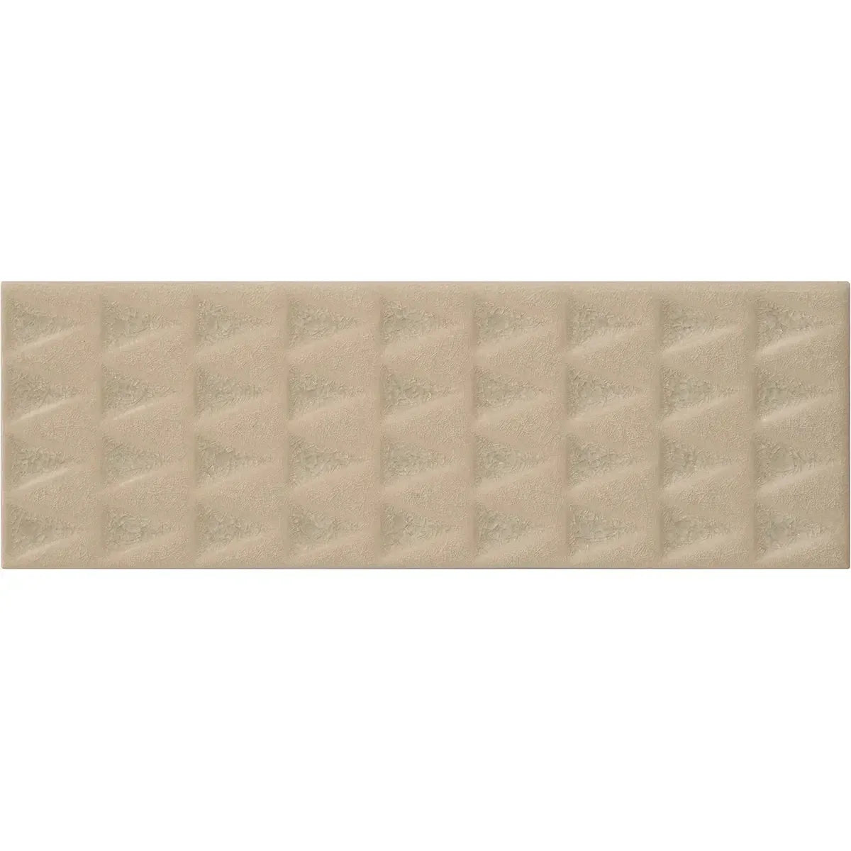 Cayo Sand Crackle Ceramic Subway Tile Sample Swatch | Tile Club