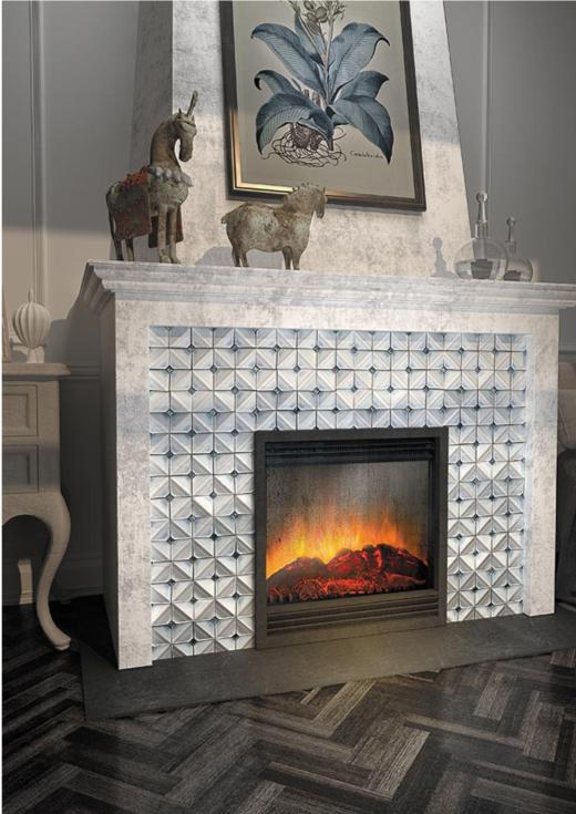 Chateau Blue Square Ceramic Mosaic Tile | Online Tile Store with Free ...
