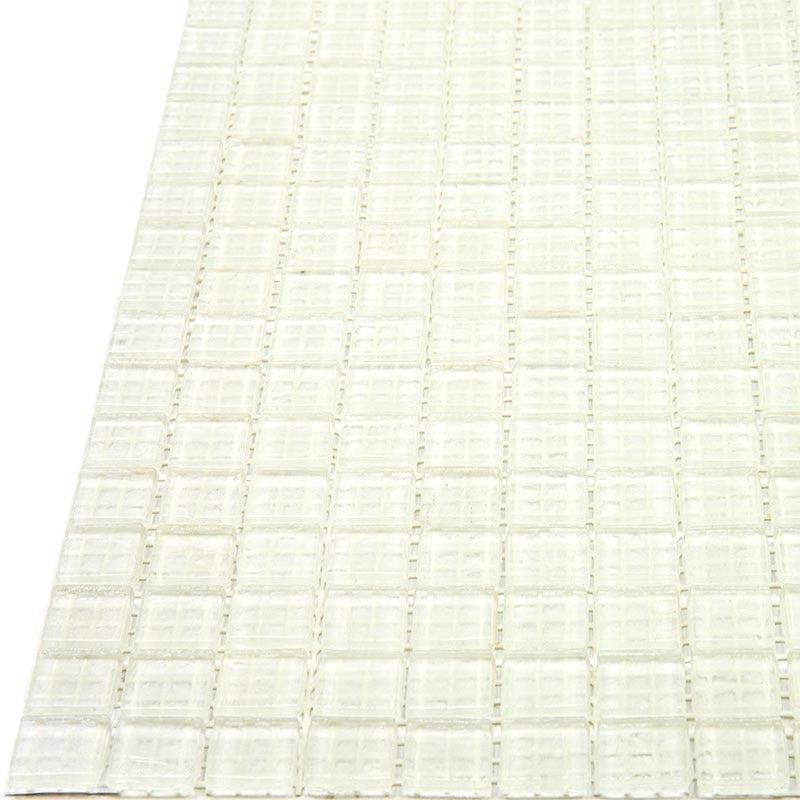 Clear Squares Glass Pool Tile