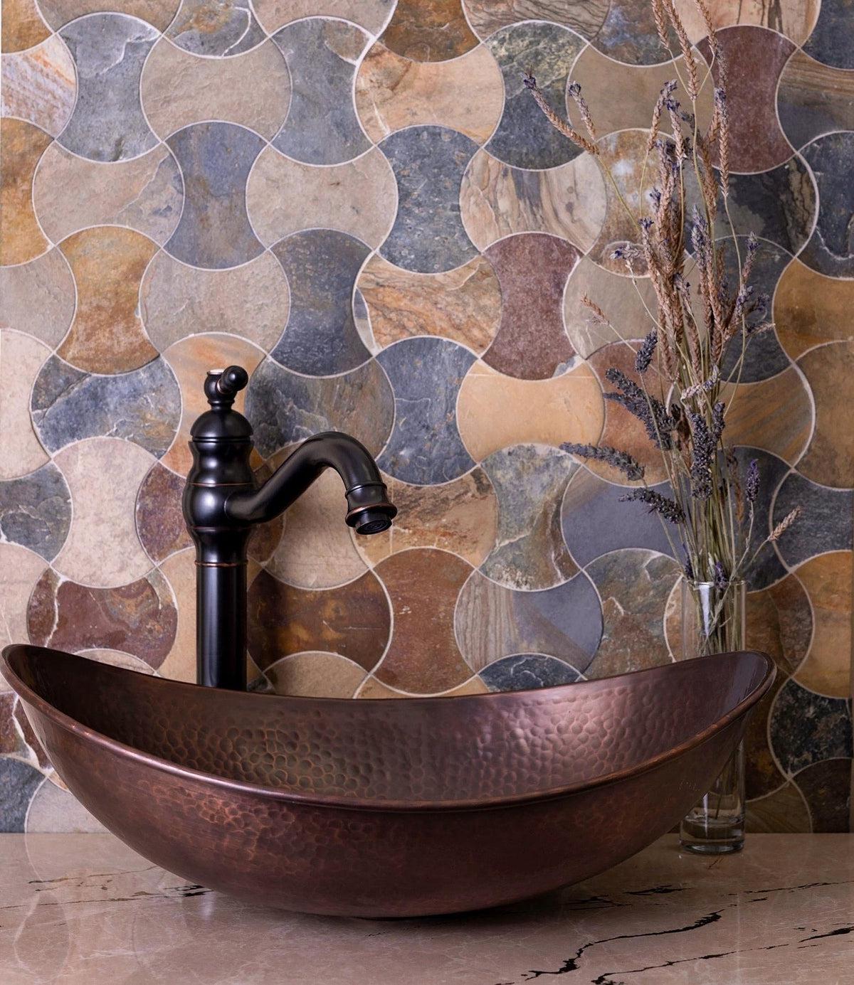 Color Bone Slate Mosaic Tile | Natural Stone Floors and Walls