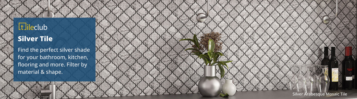 Silver Tile | Backsplash, Mosaic, Glass, Metallic – Tile Club