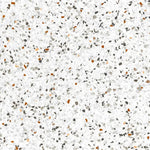 Tropical Sand Terrazzo Square Porcelain Tile | Retro Patterned Wall and ...