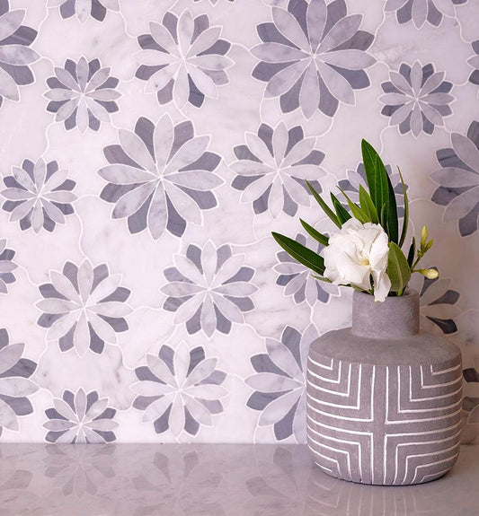 Flower Tiles | Decorative Floral Tile Patterns | Tile Club