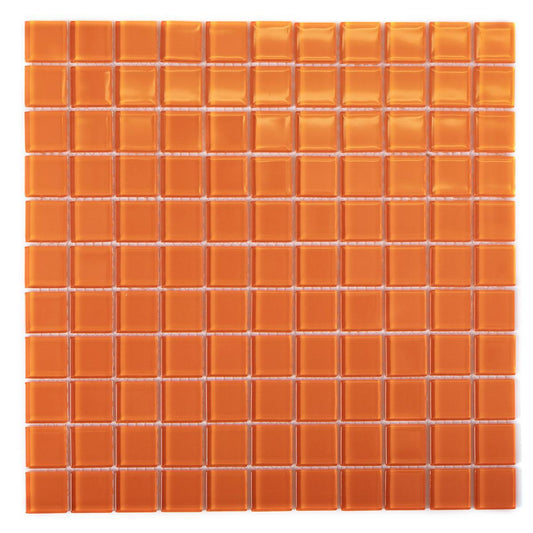 Orange Tiles and Backsplash | Mosaic, Subway, Glass and More