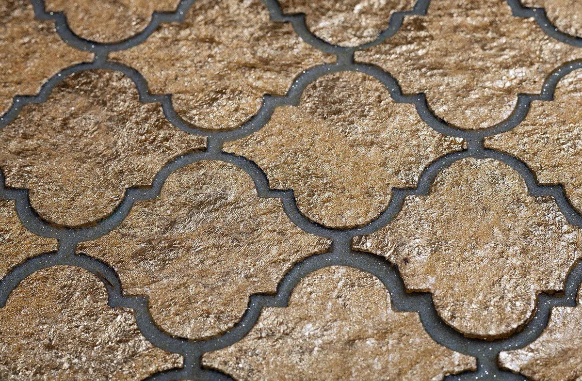 Gold Arabesque Mosaic Tile | Online Tile Store with Free Shipping on ...