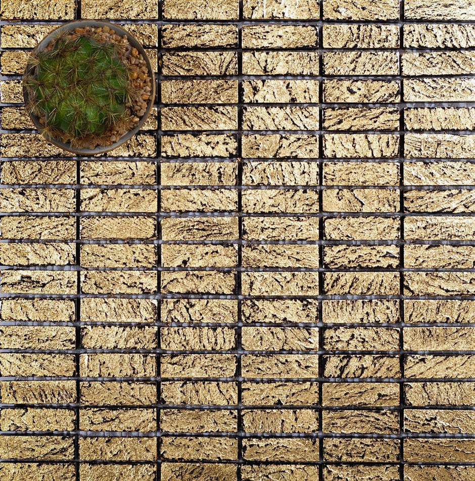 Gold Tile Backsplash, Floor Tile, Bathroom Tile & More – Translation ...