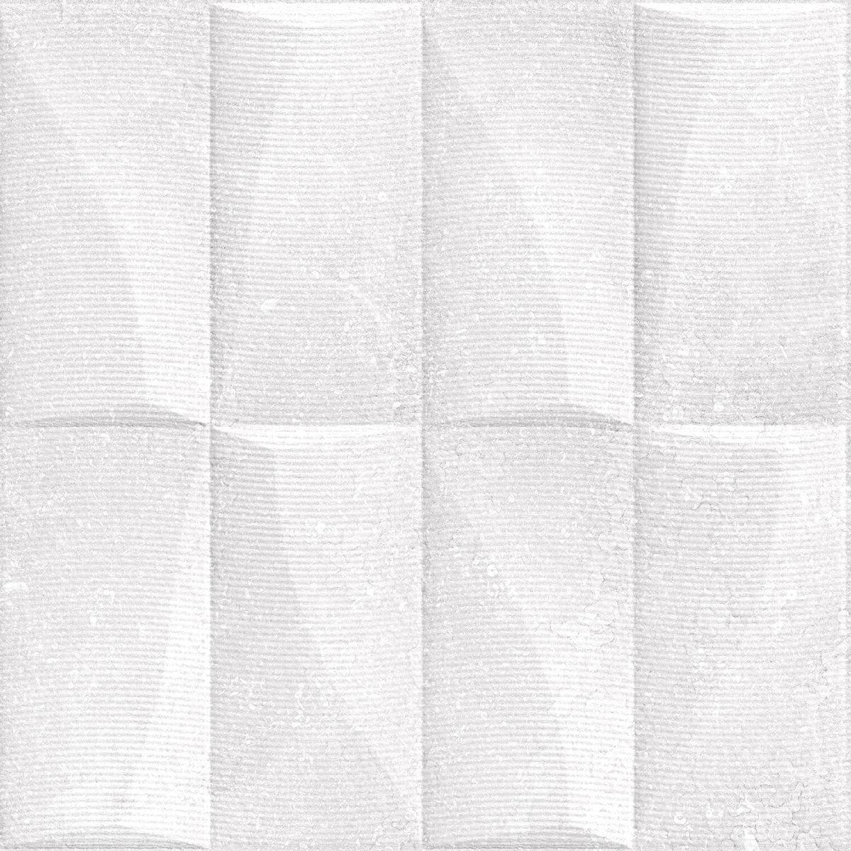 Grazioso Monument White 3D Ceramic Tile