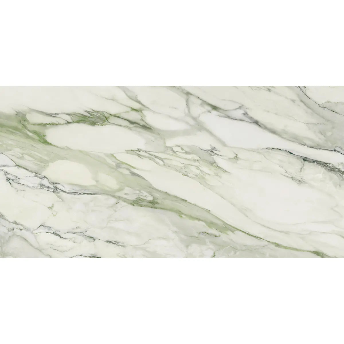Emporio Arabescato Green Polished Porcelain Tile | Large Format Floor Tile