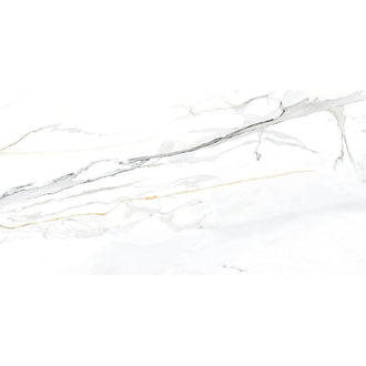 Emporio Calacatta Gold Porcelain Hex 10" Porcelain Tile | Slab Tiles ...