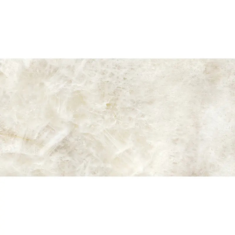 Emporio Quartz Cream 24x48 Porcelain Tile | Gem-Look Floors and Walls