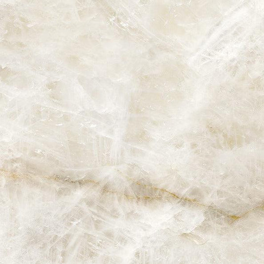 Emporio Quartz Cream 24x48 Porcelain Tile | Gem-Look Floors and Walls