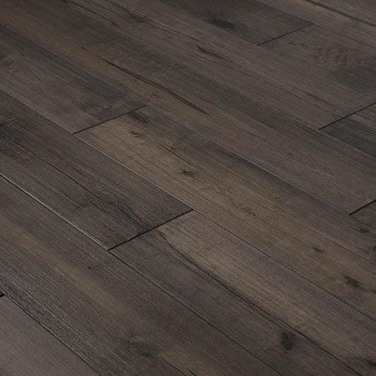 Loft Distressed Dark Brown Maple Engineered Hardwood Flooring Sample ...
