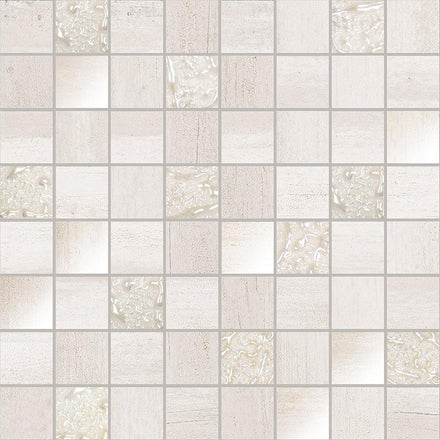 Mosaic Sospiro White Ceramic Tile | Tile Club