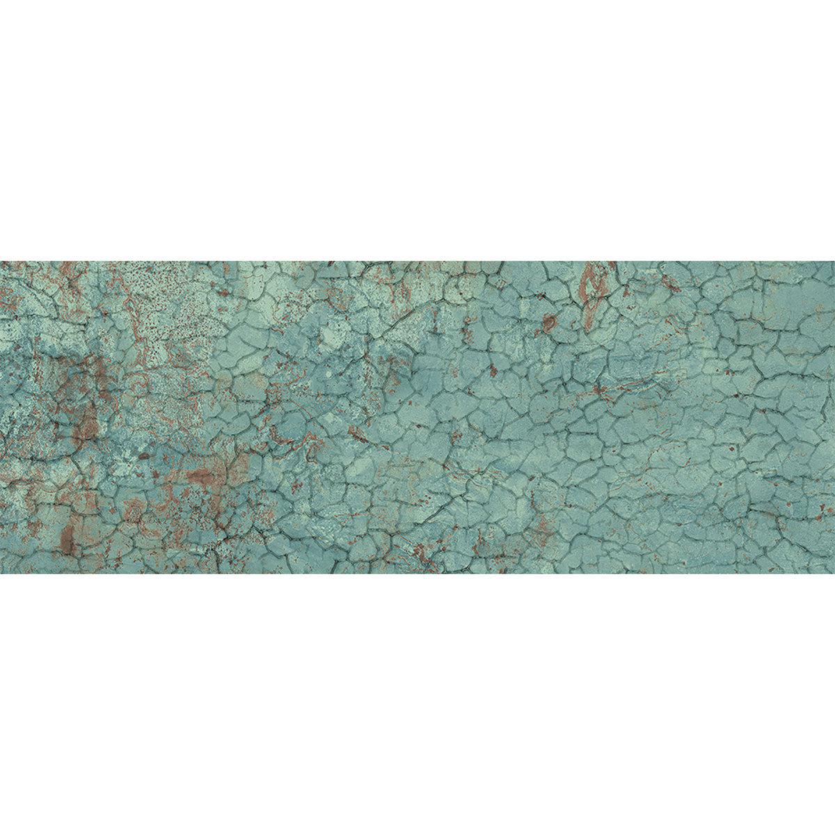 Zinc Green Crackle Ceramic Wall Tile 18" x 48" | Tile Club