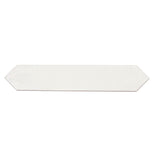 Picchetto White Matte Ceramic Picket Tile | Tile Club