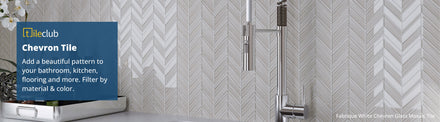 Chevron Tile for Backsplashes, Bathrooms, Showers & More | Tile Club