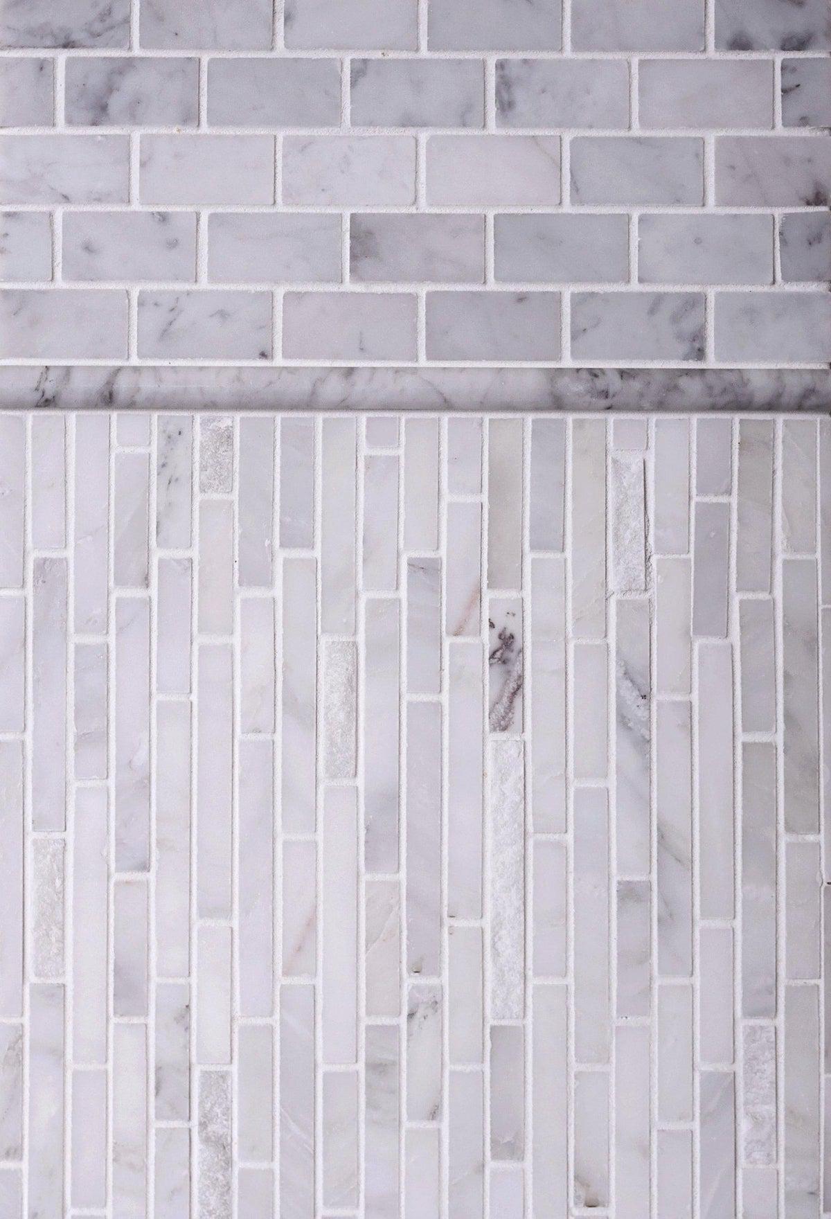 Skyline White Marble Mosaic Tile | Online Tile Store with Free Shipping ...