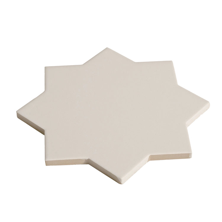 Carmel Light Gray Porcelain Star Tile | Backsplash, Floor, Pool | Tile Club