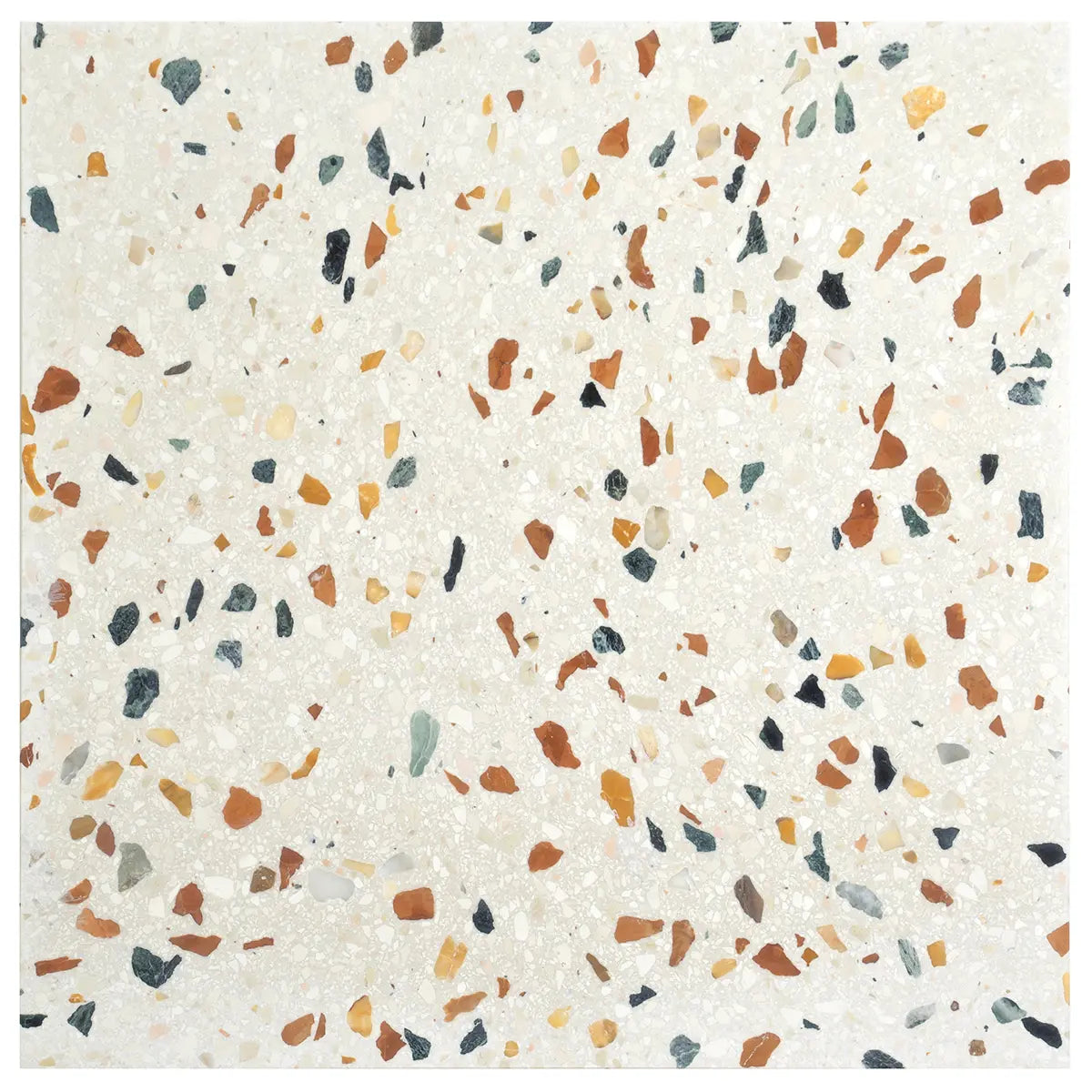 Terra Cotta Real Terrazzo Tile 24" x 24" | Floor and Wall | Tile Club