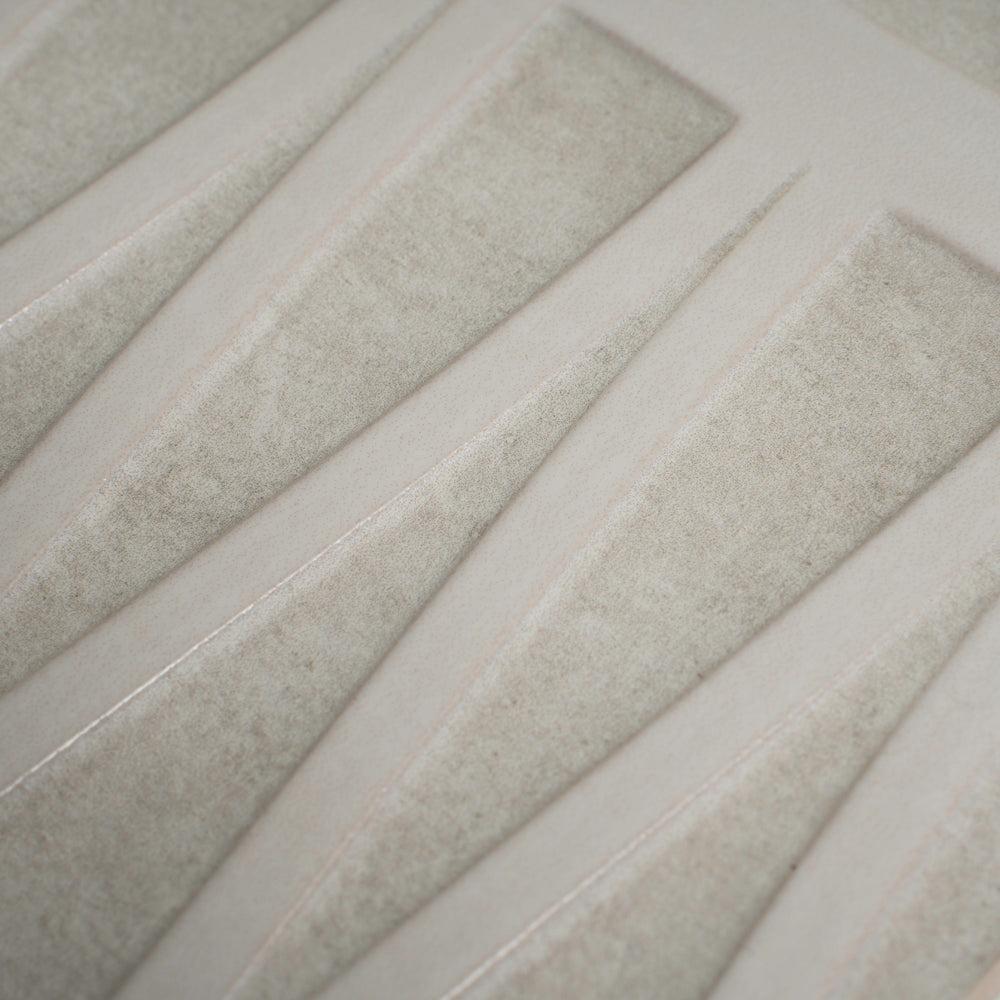 Tera Blanco Geometric Ceramic Wall Tile | 1970's-Inspired Wall Tile