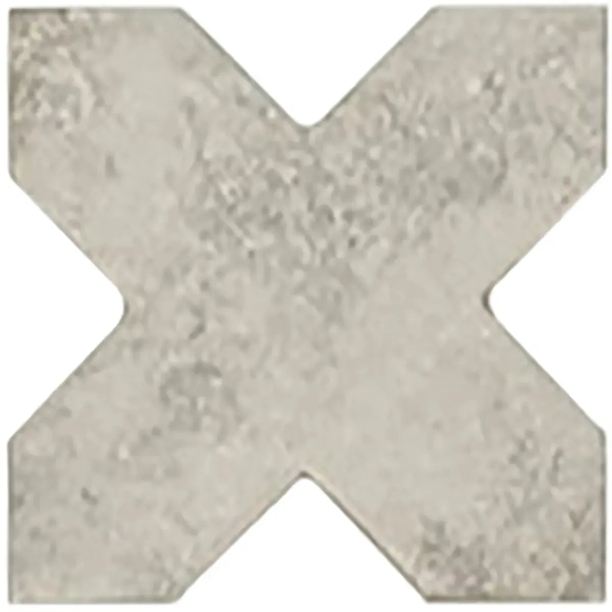 Camila Stone Gray Cross Porcelain Tile | Spanish Tile for Floors, Walls