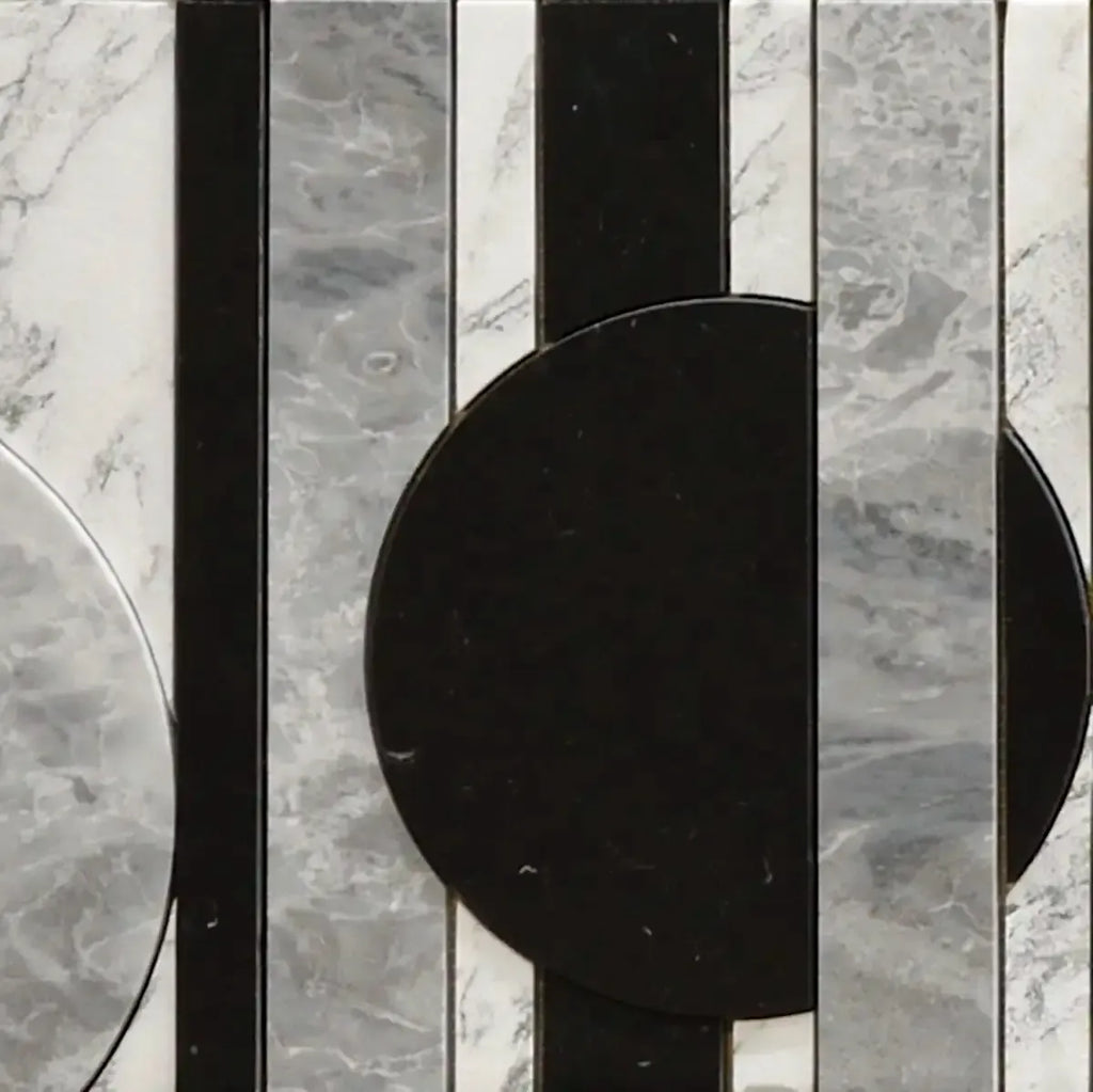 Pictoria Eclipse Bold Waterjet Mosaic Tile | Tile Club