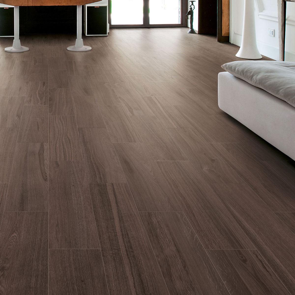 Acorn Mahogany Matte Hardwood Look Porcelain Tile 9x36 | Happy Floors ...