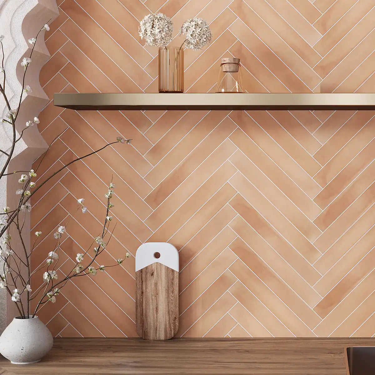 Alata Sundown Porcelain Subway Tile 2x16 | Tile Club