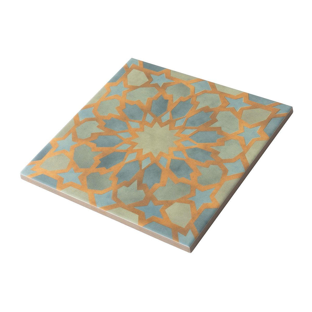 Amira Green Sample Swatch | Free Shipping on Tile Samples – Tile Club