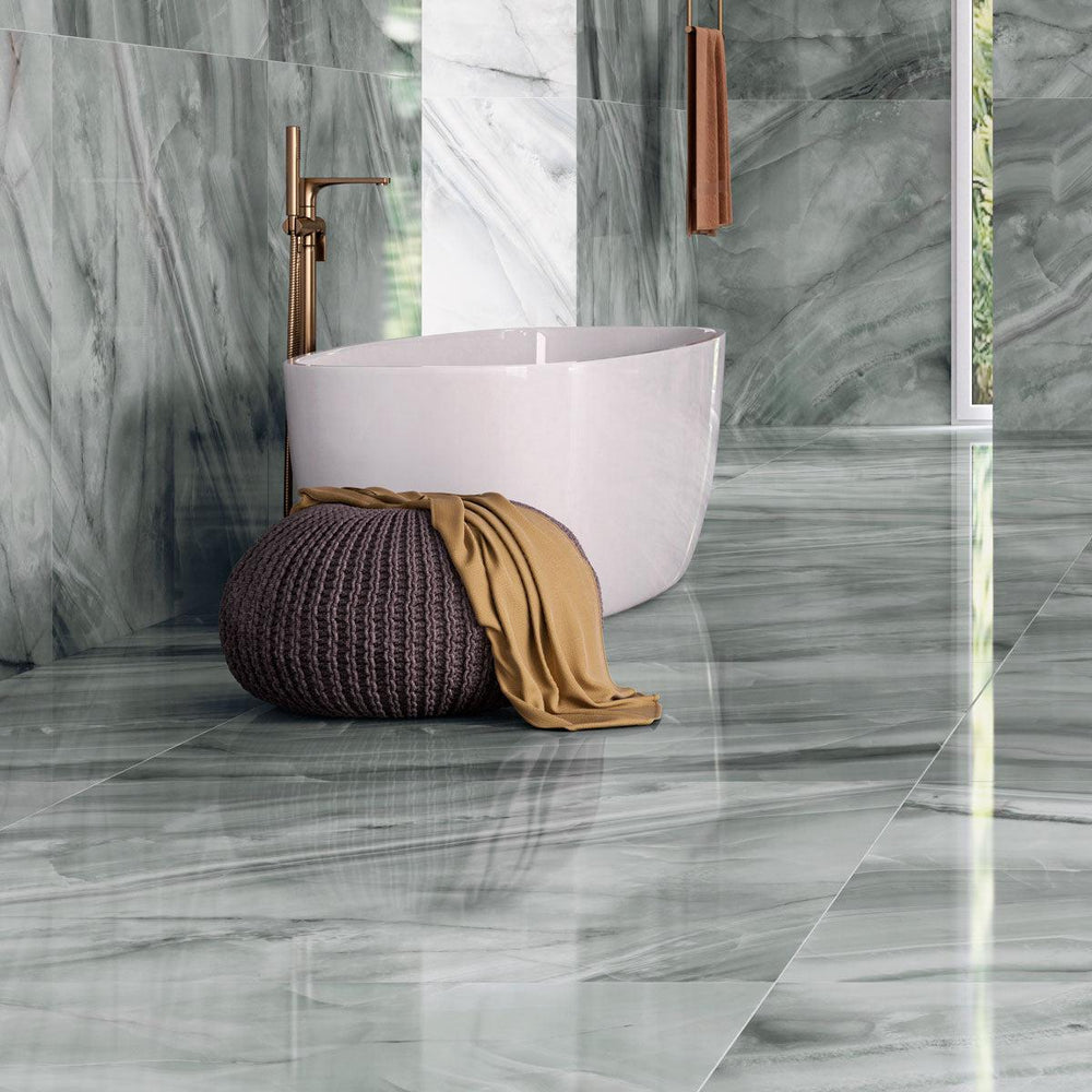 Athena Cielo Natural Matte Stone Slab Tile 24x48 | Happy Floors