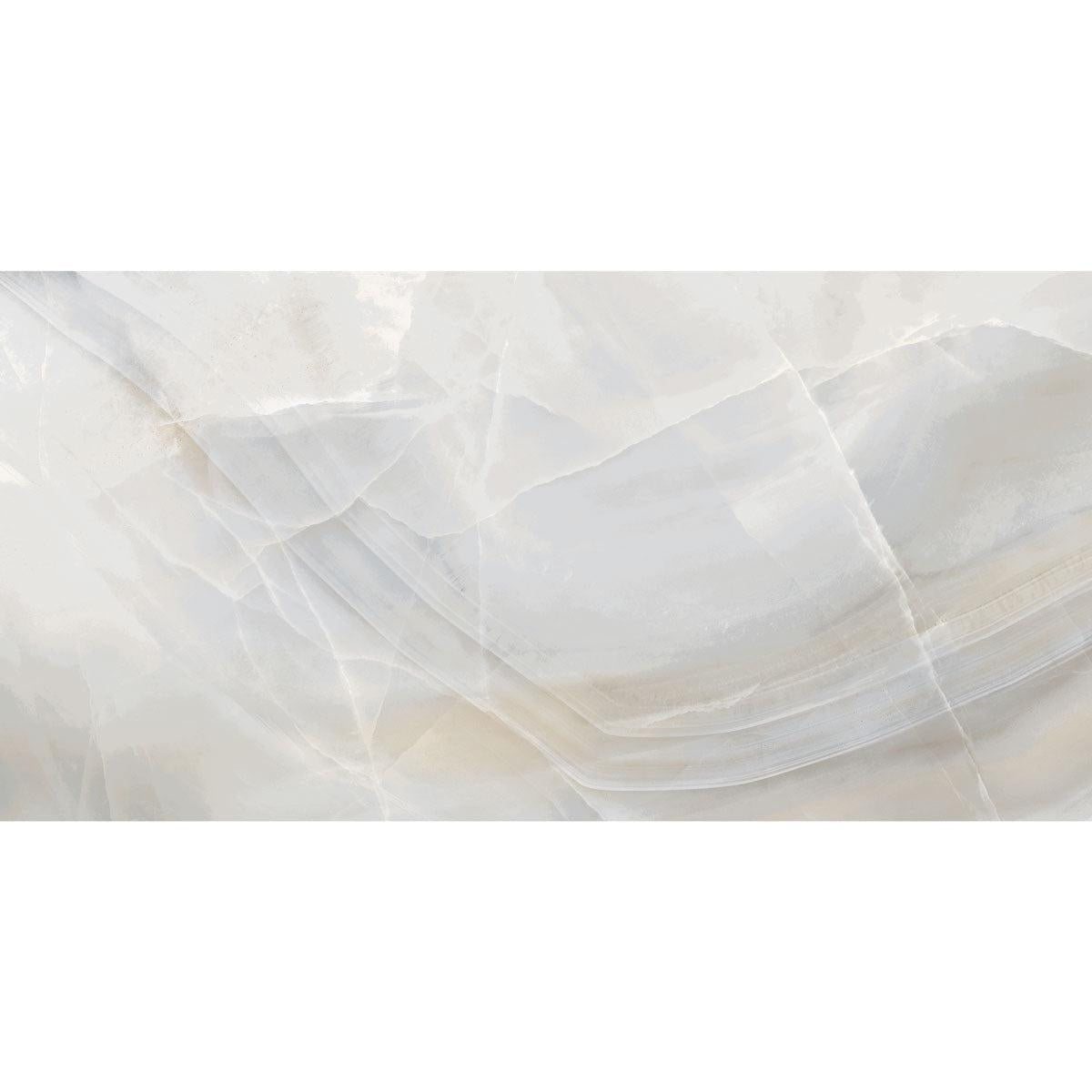 Athena Cielo Polished Gray Stone Slab 12x24 | Happy Floors – Tile Club