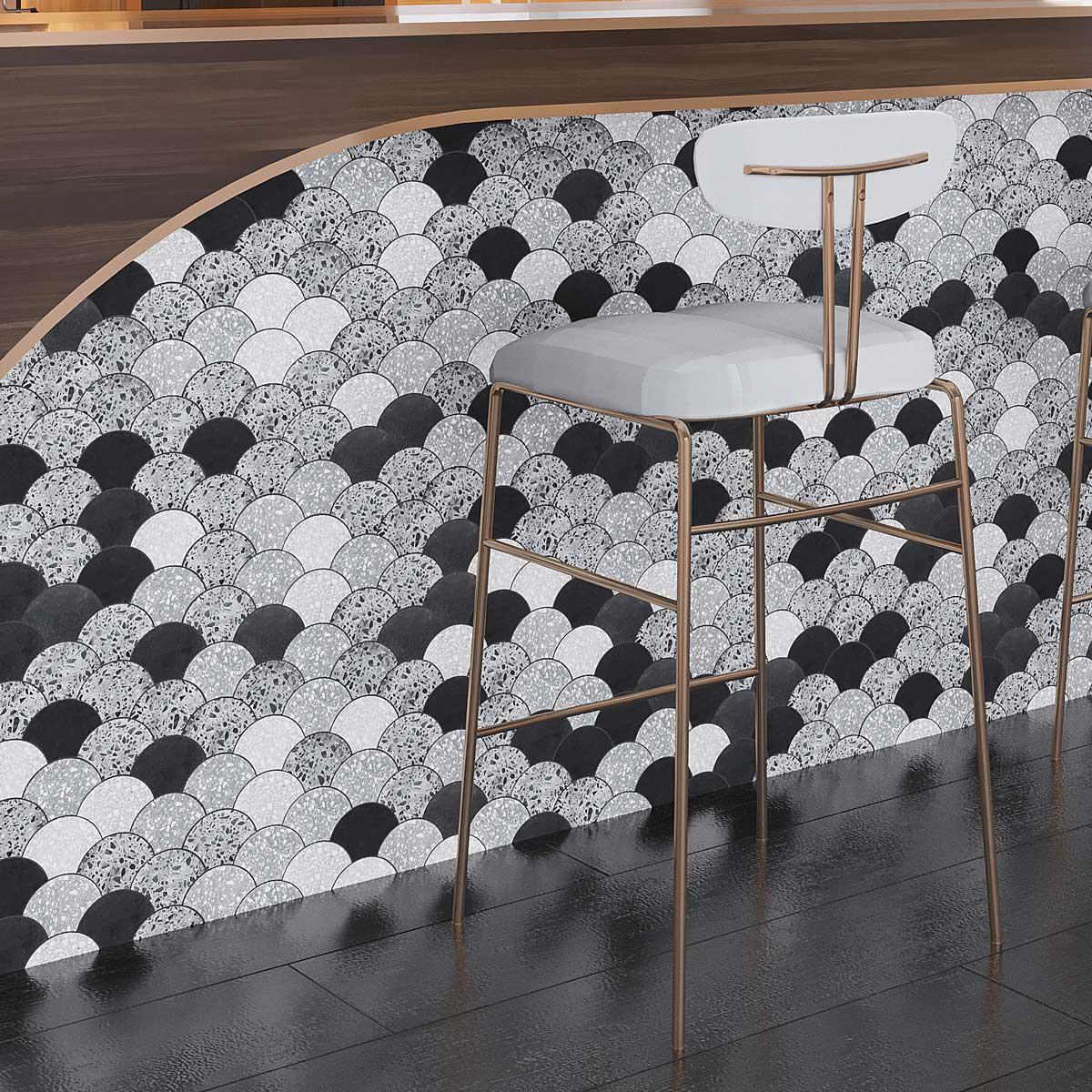 Fish Scale Tiles: Backsplash, Bathroom & More | Tile Club