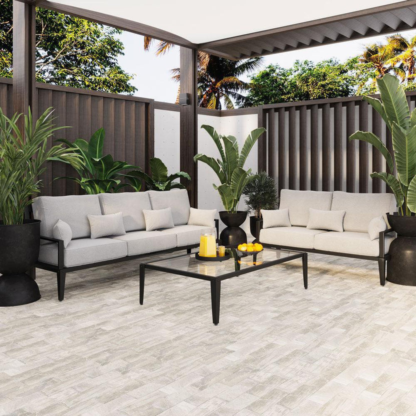 Brick Brooklyn Gris Porcelain Tile | Textured Wall and Floor Tile ...