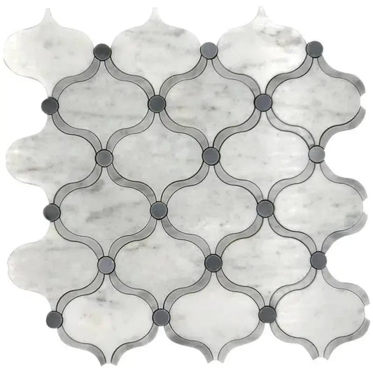 Arabesque Tile for Backsplash, Shower, Fireplace Surround