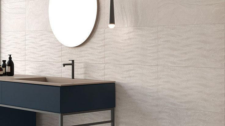 Dover Almond Stone Look Beige Porcelain Tile | Tile Club