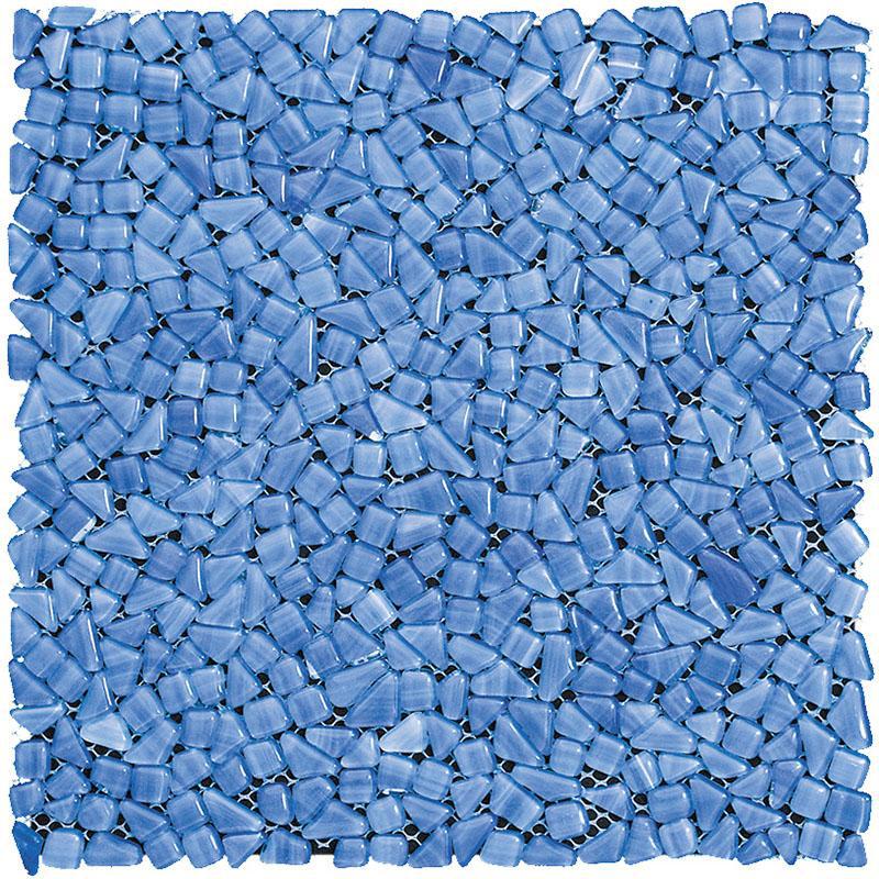 Diamond Sky Glass Pebble Mosaic Tile | Colorful Gemstone Mosaic